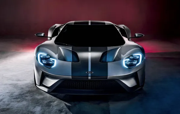 Wallpaper Ford, GT, Front view for mobile and desktop, section ford ...