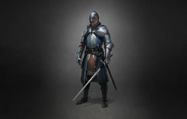 Medieval Swordsman Art