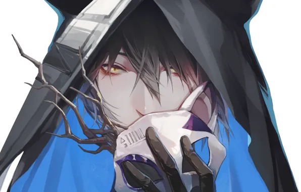 Wallpaper Phantom, mask, guy, Arknights for mobile and desktop, section ...