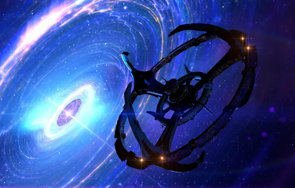 Wallpaper space, stars, the cycle, space station, Deep Space 9 for ...