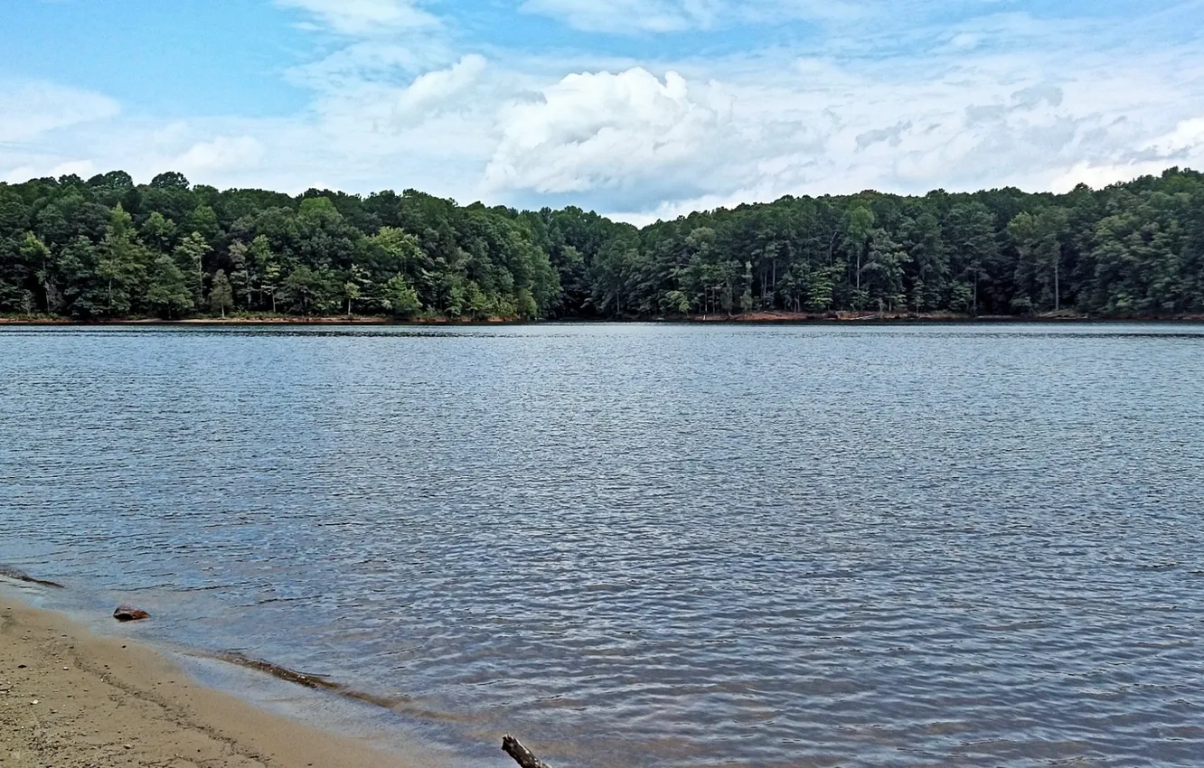 Wallpaper lake, North Carolina, Raleigh, Falls Lake for mobile and ...