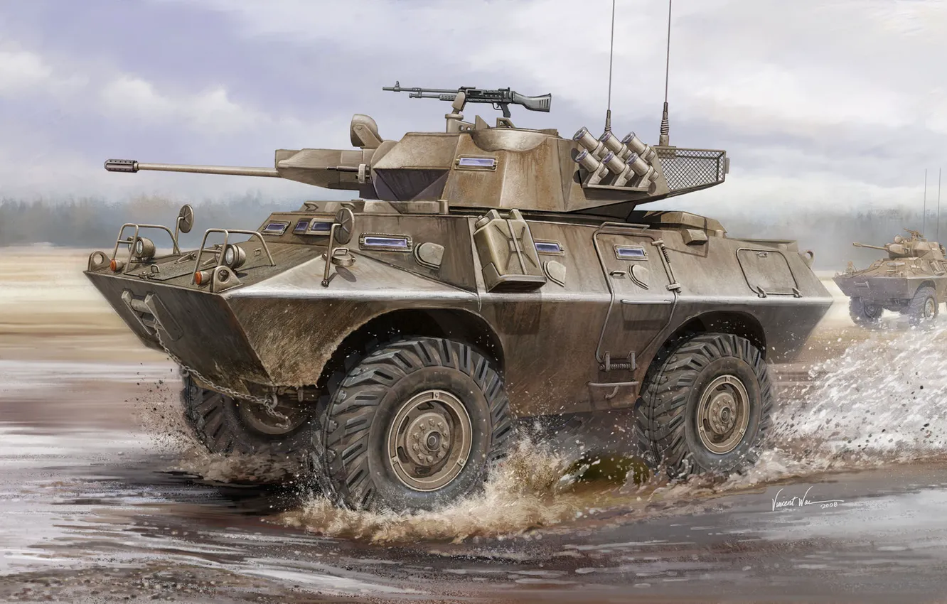 Wallpaper Cadillac, USA, US Army, Vincent Wai, APC, Cadillac Commando ...