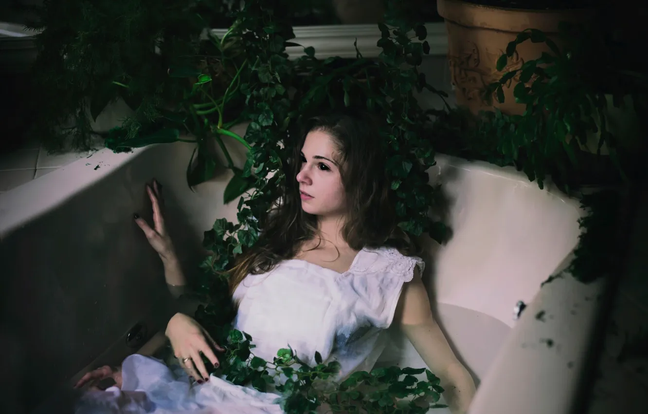 Wallpaper girl, bath, Water Nymph images for desktop, section девушки ...