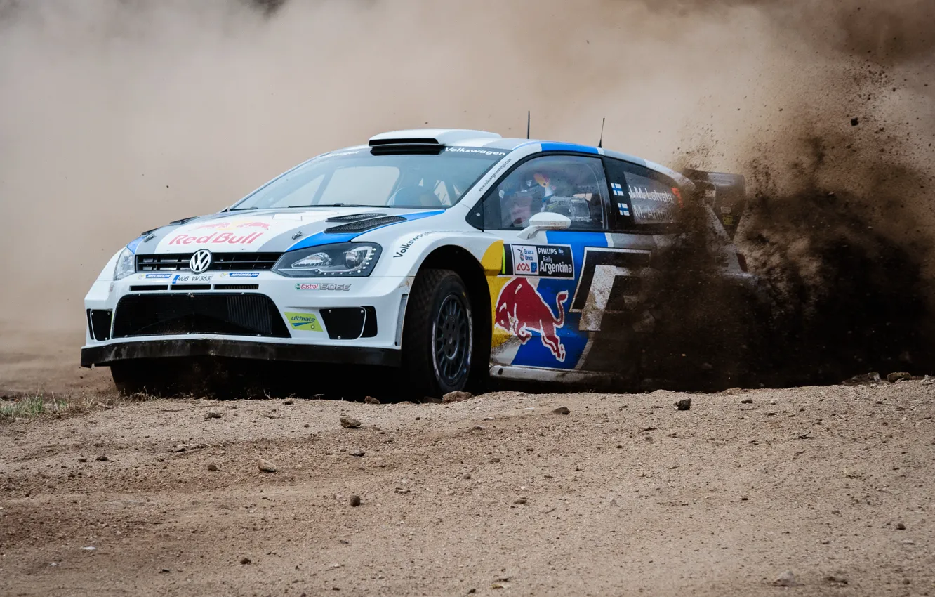 Wallpaper volkswagen, rally, wrc, polo, JM Latvala, 2013 for mobile and ...