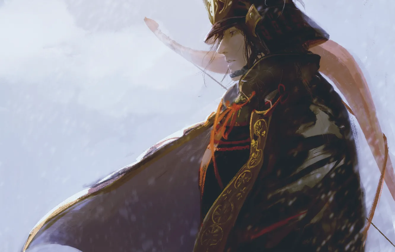 Wallpaper snow, warrior, samurai, male, Sekiro: Shadows Die Twice ...