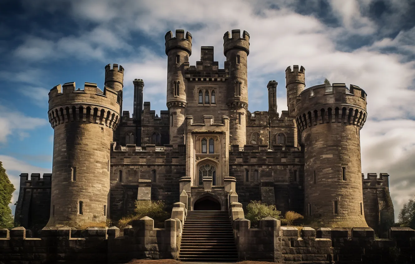 Wallpaper landscape, castle, landscape, beautiful, vintage, castle ...