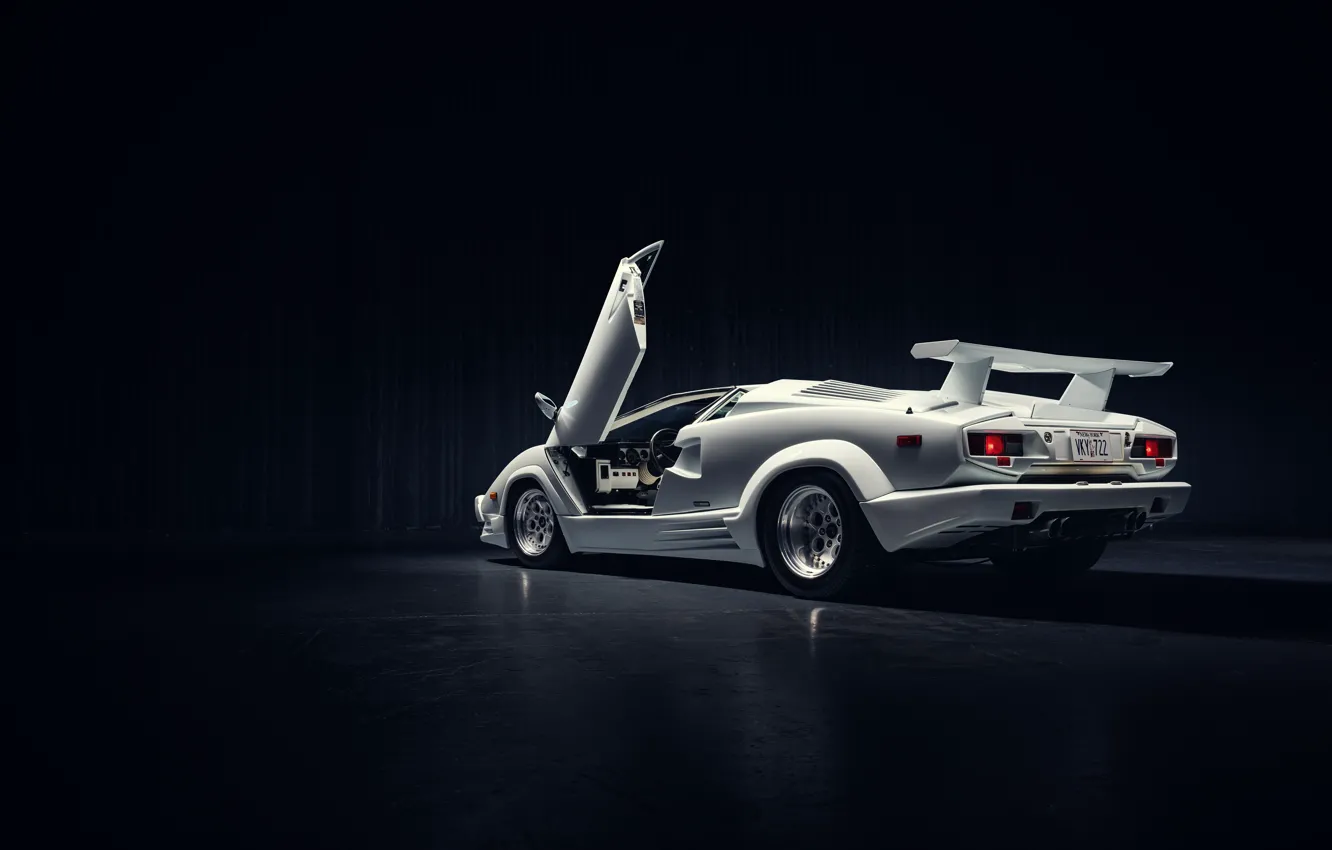 Wallpaper Lamborghini, Countach, lambo door, Lamborghini Countach 25th ...