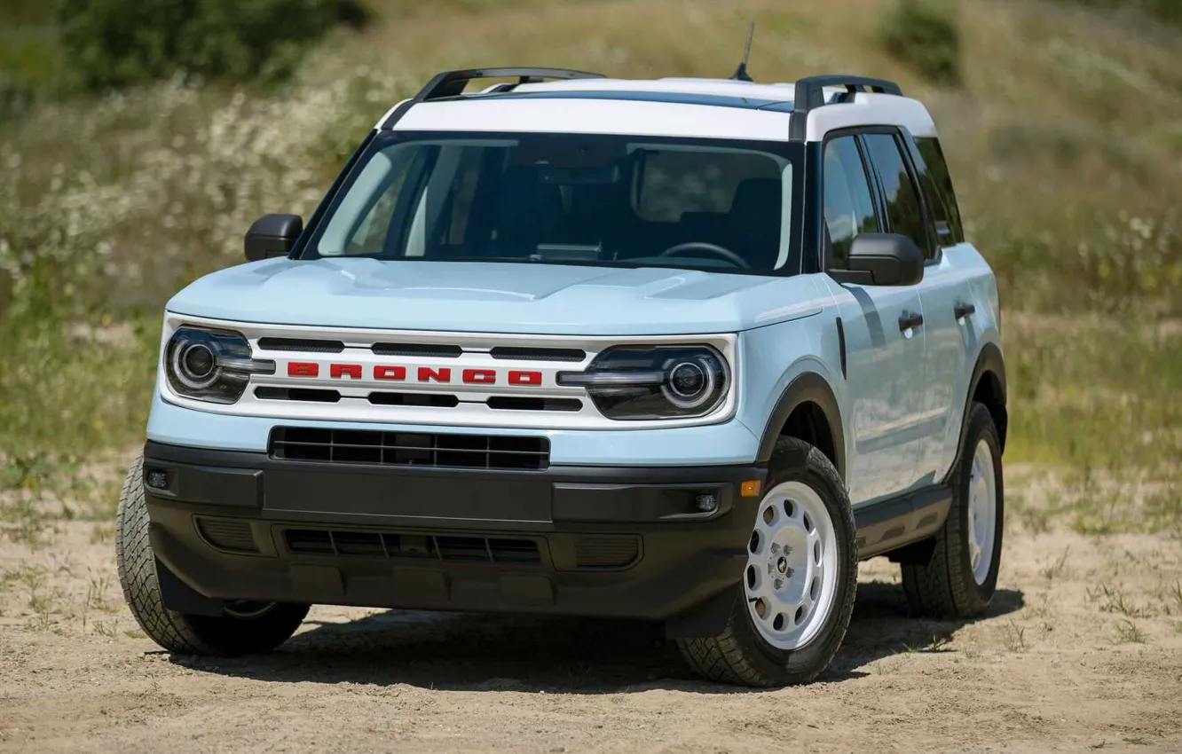 Wallpaper Ford, Sport, Bronco, Heritage, 2022 for mobile and desktop ...