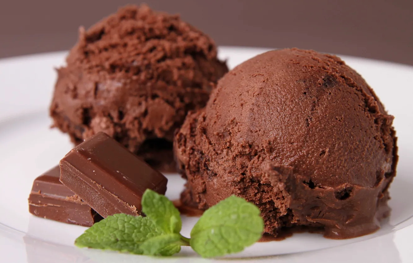 Wallpaper Food Chocolate Ice Cream Dessert Sweet For Mobile And