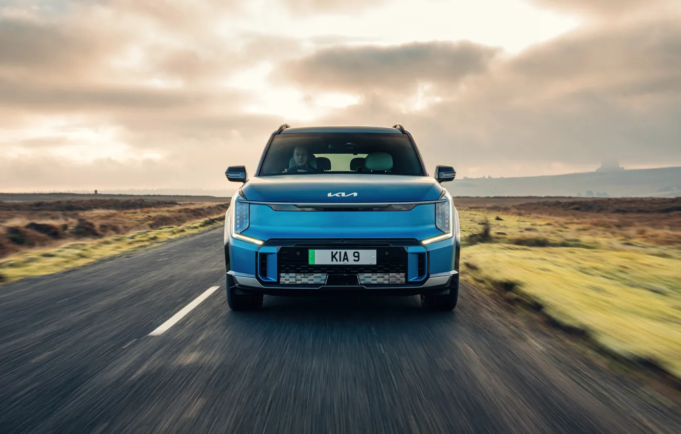 Wallpaper Kia, EV9, Kia EV9 GT-Line S 6-seat for mobile and desktop ...