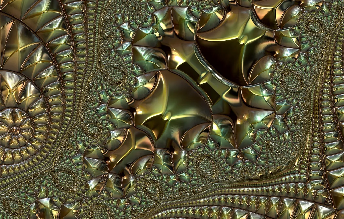 Wallpaper abstraction, pattern, fractals, fractal, geometry, ornament ...