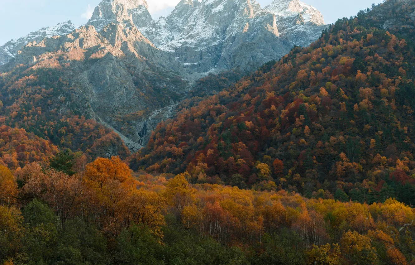 Wallpaper landscape, mountains, nature, panorama, North Ossetia, Batraz ...