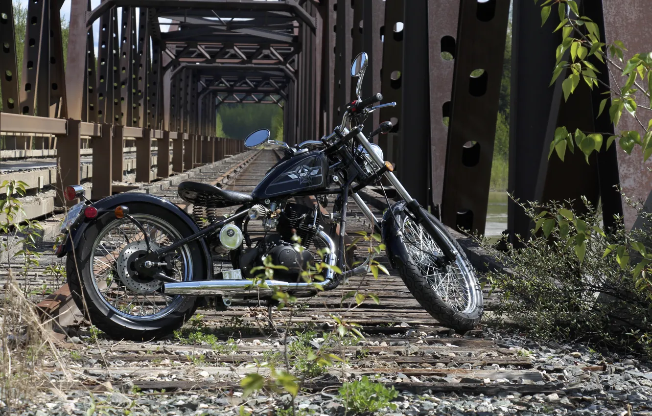 Wallpaper Moto, bike, custom, CHOPPER, Cleveland Heist, American ...
