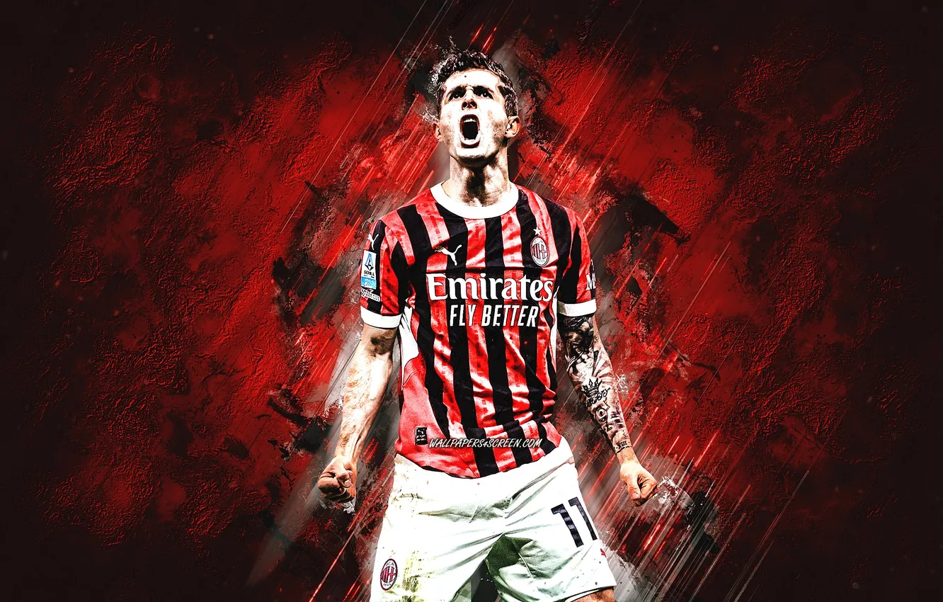 Wallpaper ac milan, Soccer, American, Milan, Christian Pulisic, Pulisic ...