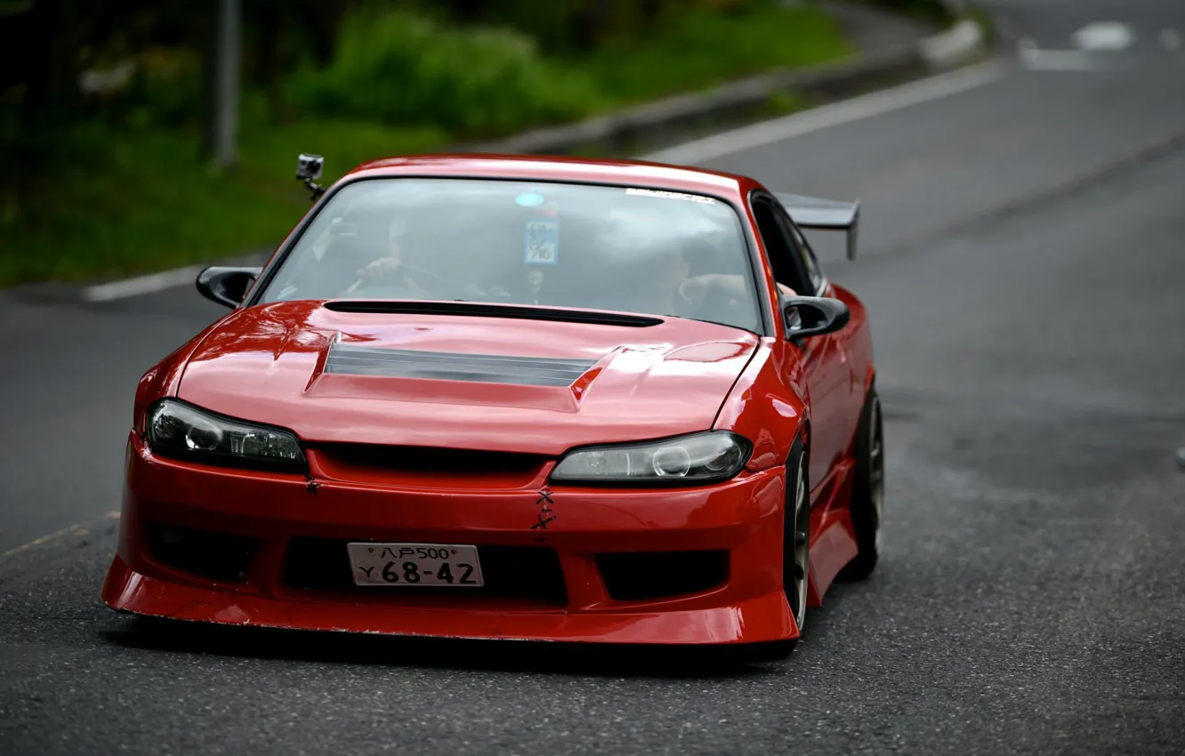 Wallpaper S15, Silvia, Nissan, Red, Tuning for mobile and desktop ...