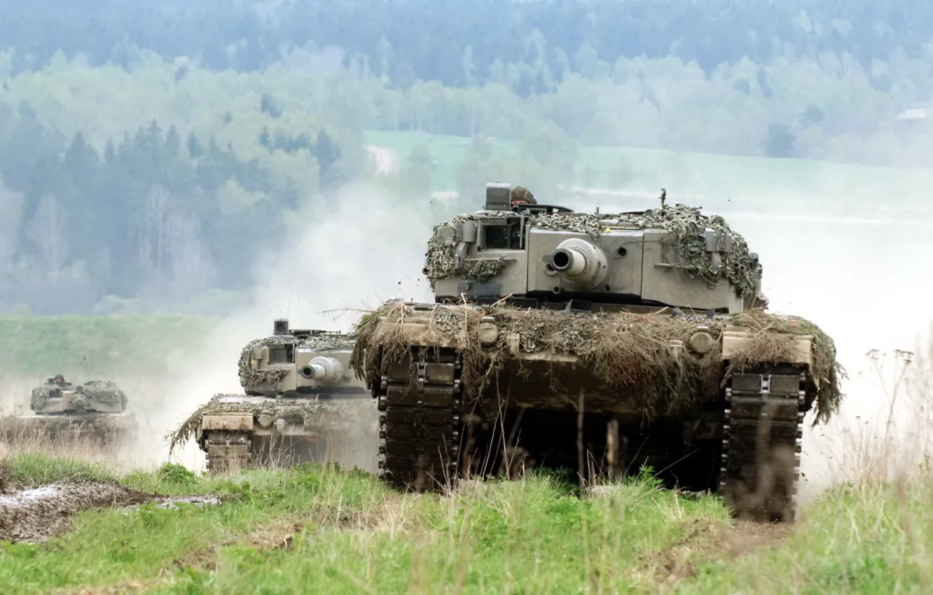 Wallpaper weapons, tanks, MBT-Leo2A4_AUSTRIA for mobile and desktop ...
