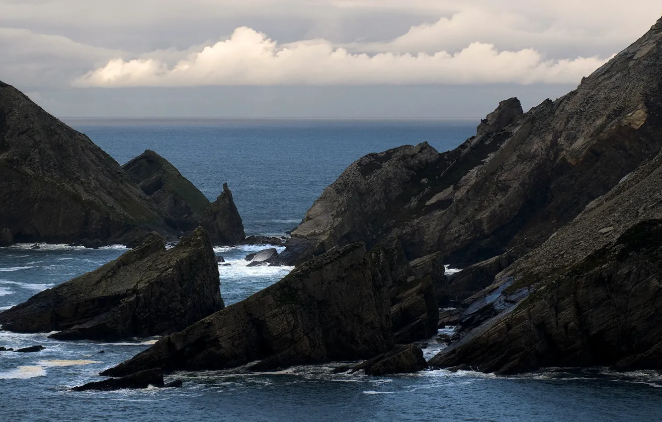 Wallpaper rocks, Ireland, Port Donegal for mobile and desktop, section ...