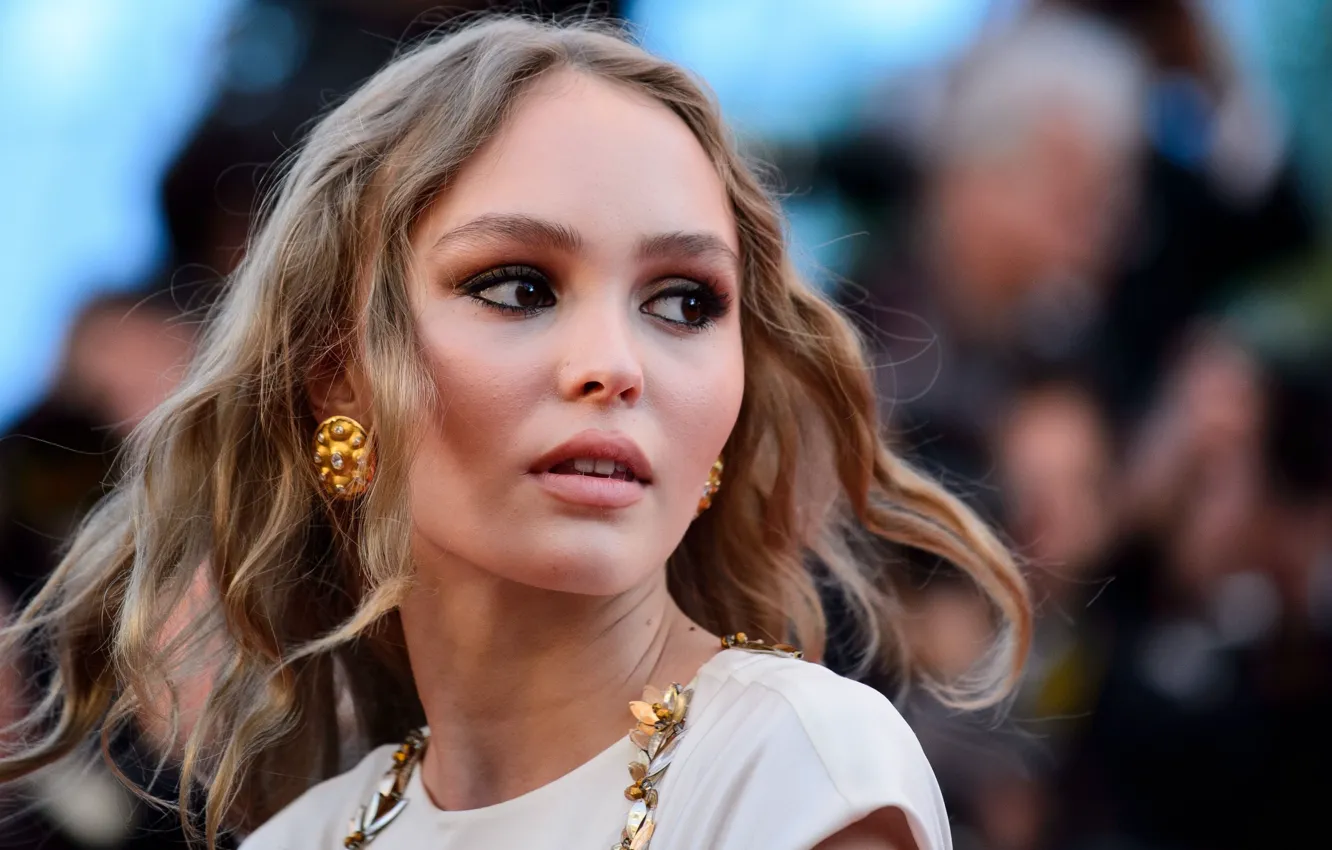 Wallpaper look, decoration, pose, model, makeup, actress, Lily-Rose ...