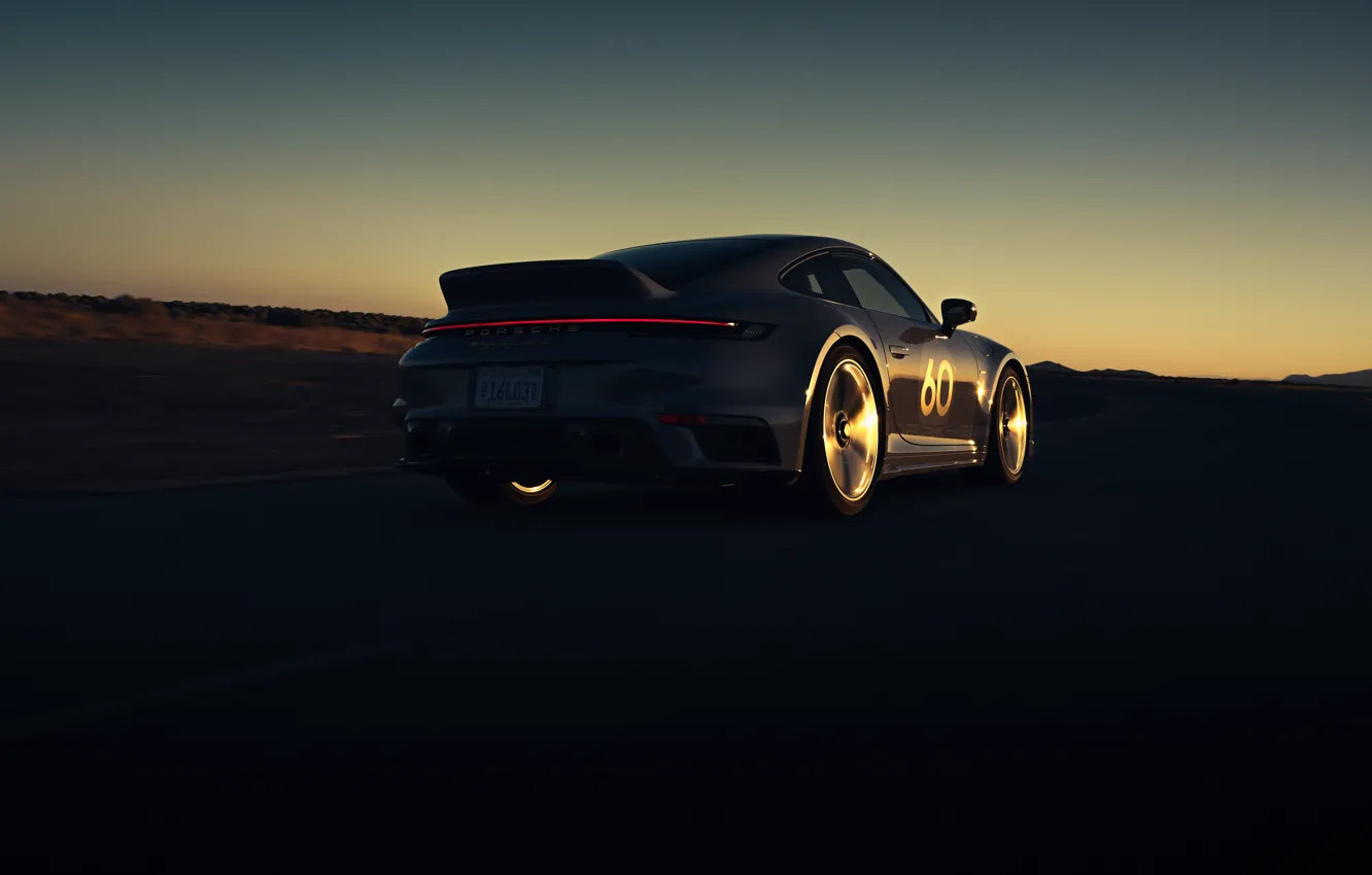 Wallpaper 911, Porsche, rear view, Porsche 911 Sport Classic for mobile ...