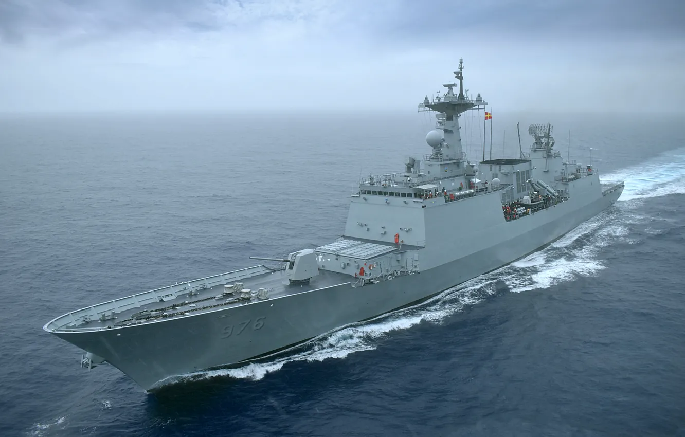 Wallpaper Korea, squadron, destroyer, ROKS Munmu the Great for mobile ...