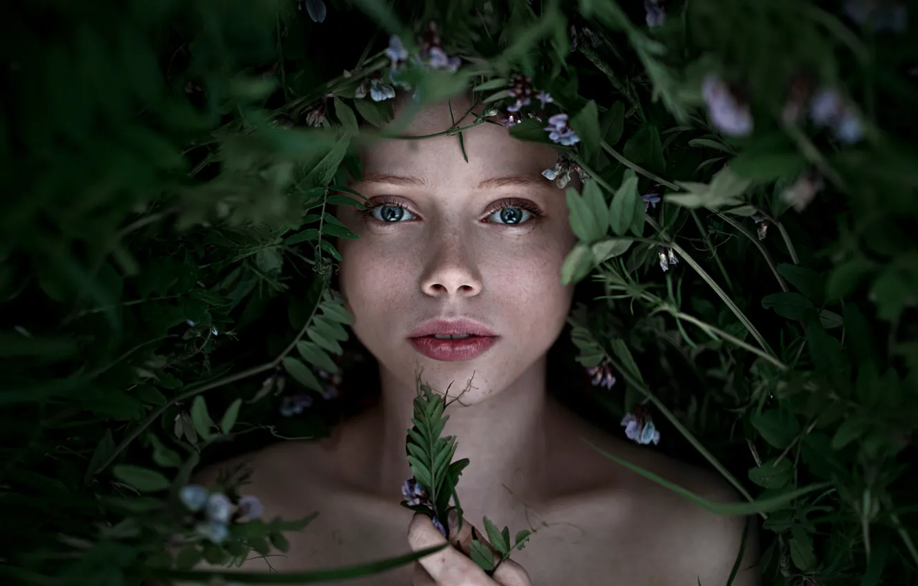 Wallpaper Freckles Kate The Beauty George Chernyadev Catherine