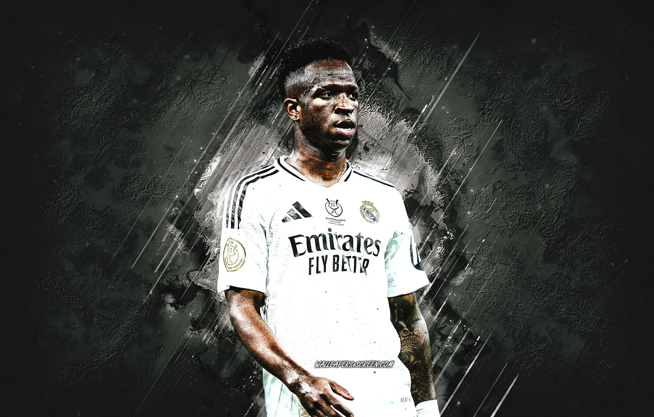 Wallpaper football, Real Madrid, Brazilian, Vinicius Junior, Vini Jr ...