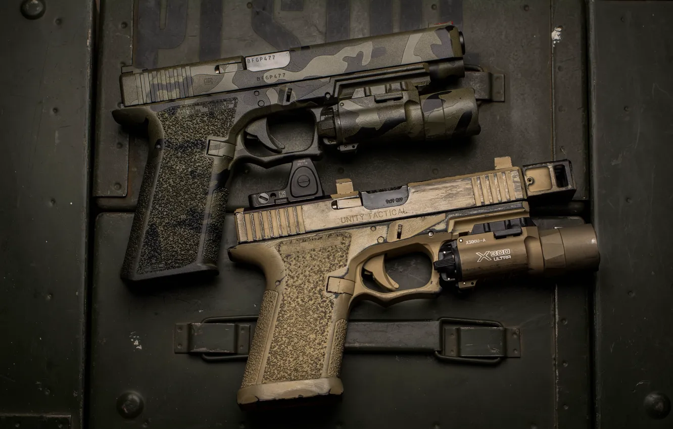 Wallpaper weapons, background, guns, pair images for desktop, section ...