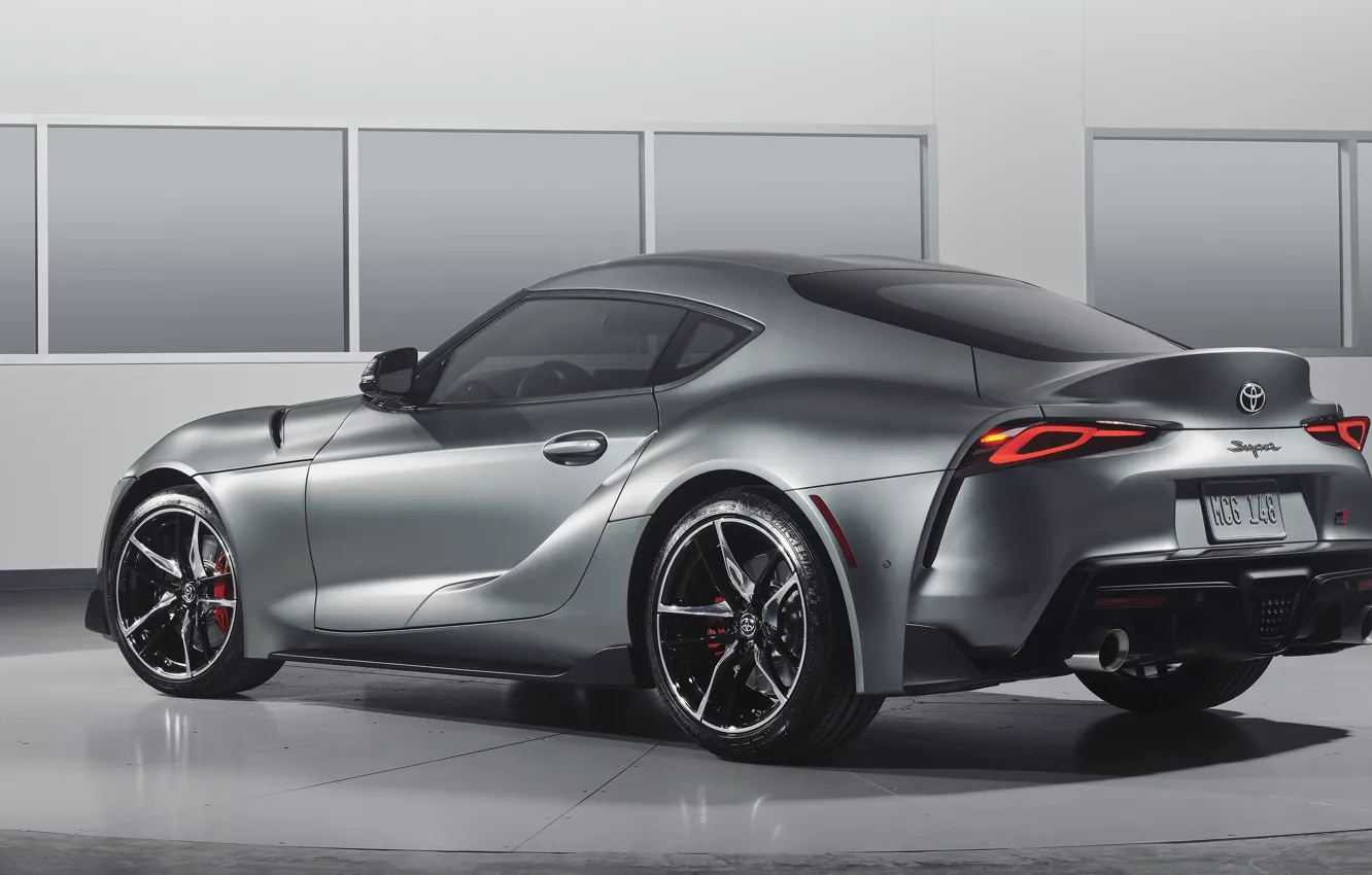 Wallpaper Toyota, rear view, Supra, 2019, Toyota GR Above, GR Above ...