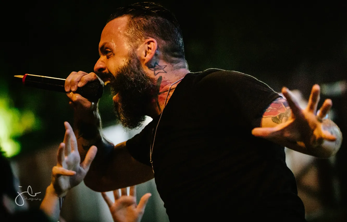 Wallpaper people, concert, Justin Furstenfeld, Blue October for mobile ...