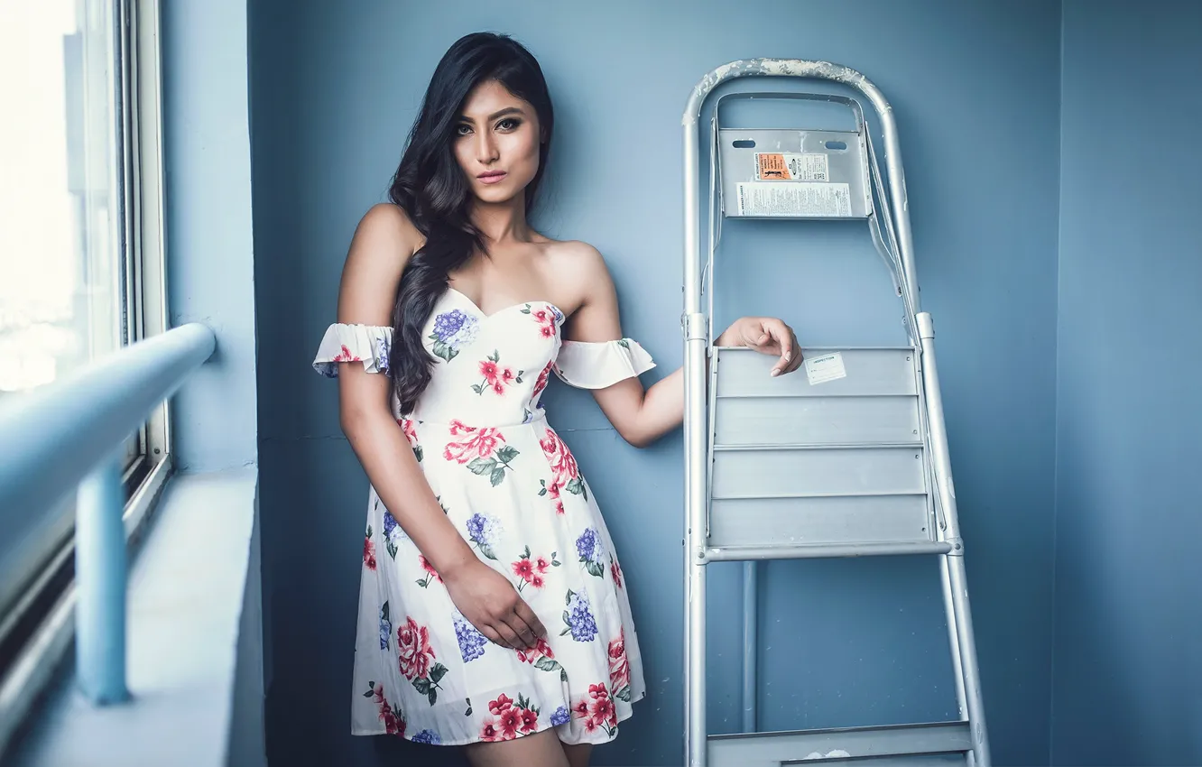 Wallpaper girl, hot, sexy, eyes, smile, beautiful, figure, model for ...