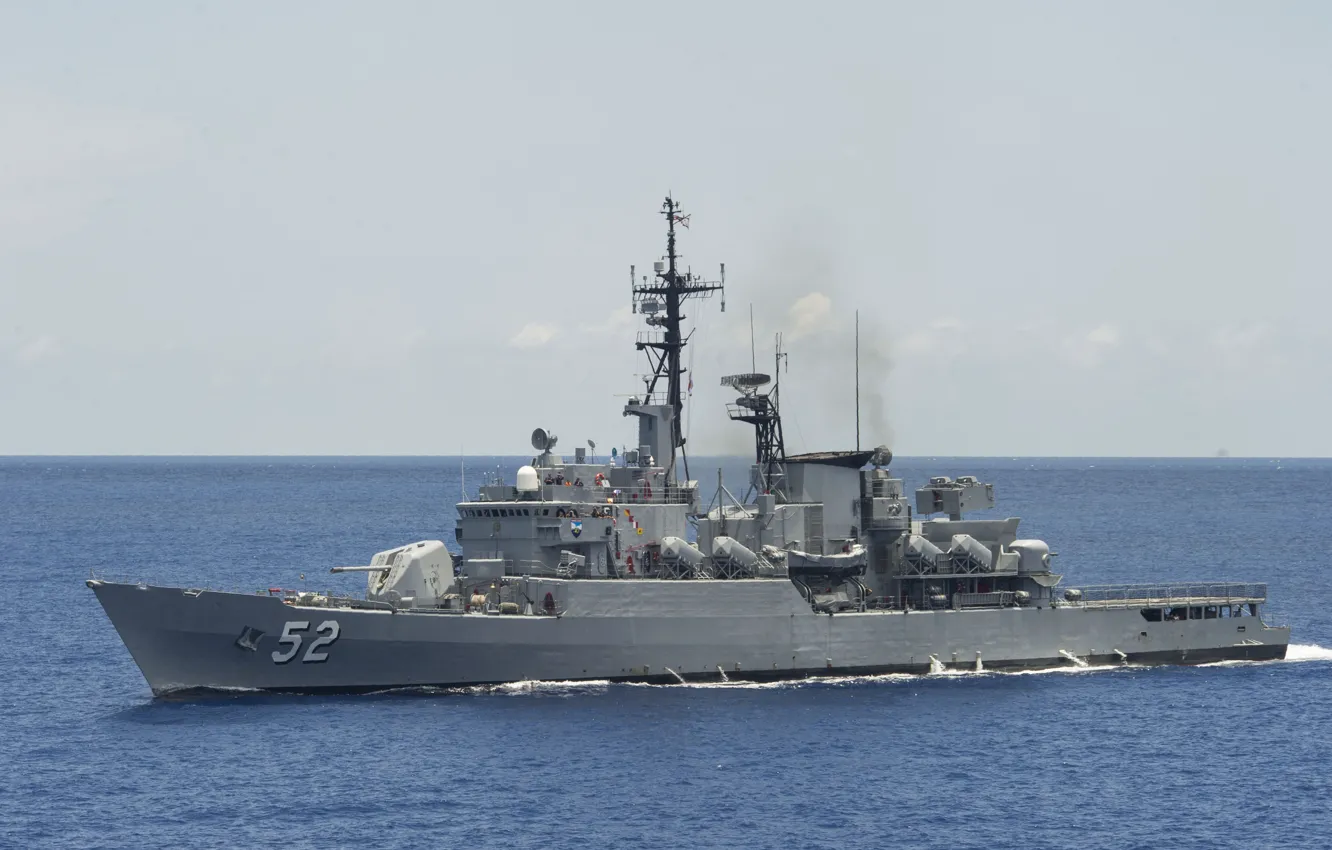 Wallpaper The Navy of Peru, BAP «Villavisencio» FM-52, FM-52, Frigate ...