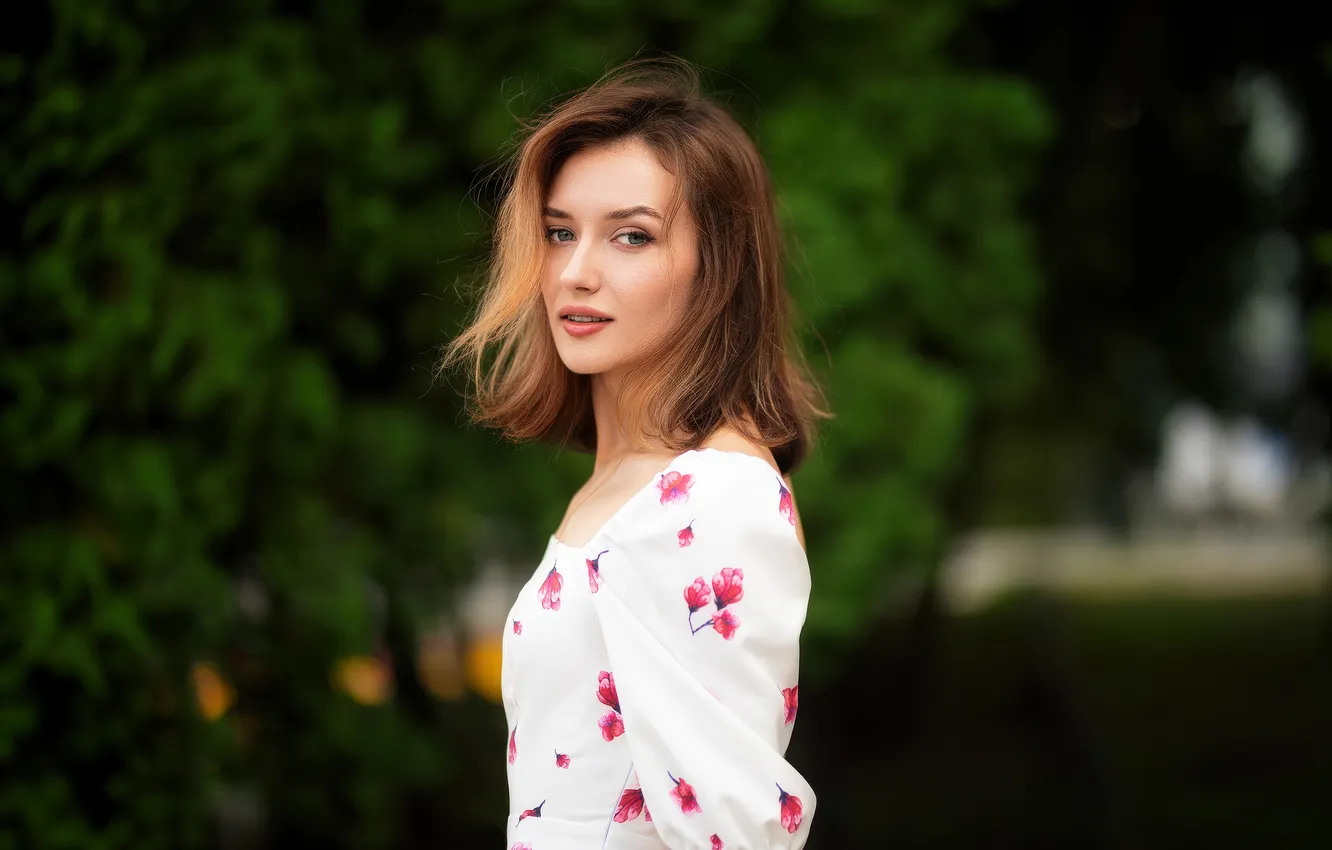 Wallpaper girl, beautiful, sweet, look for mobile and desktop, section ...