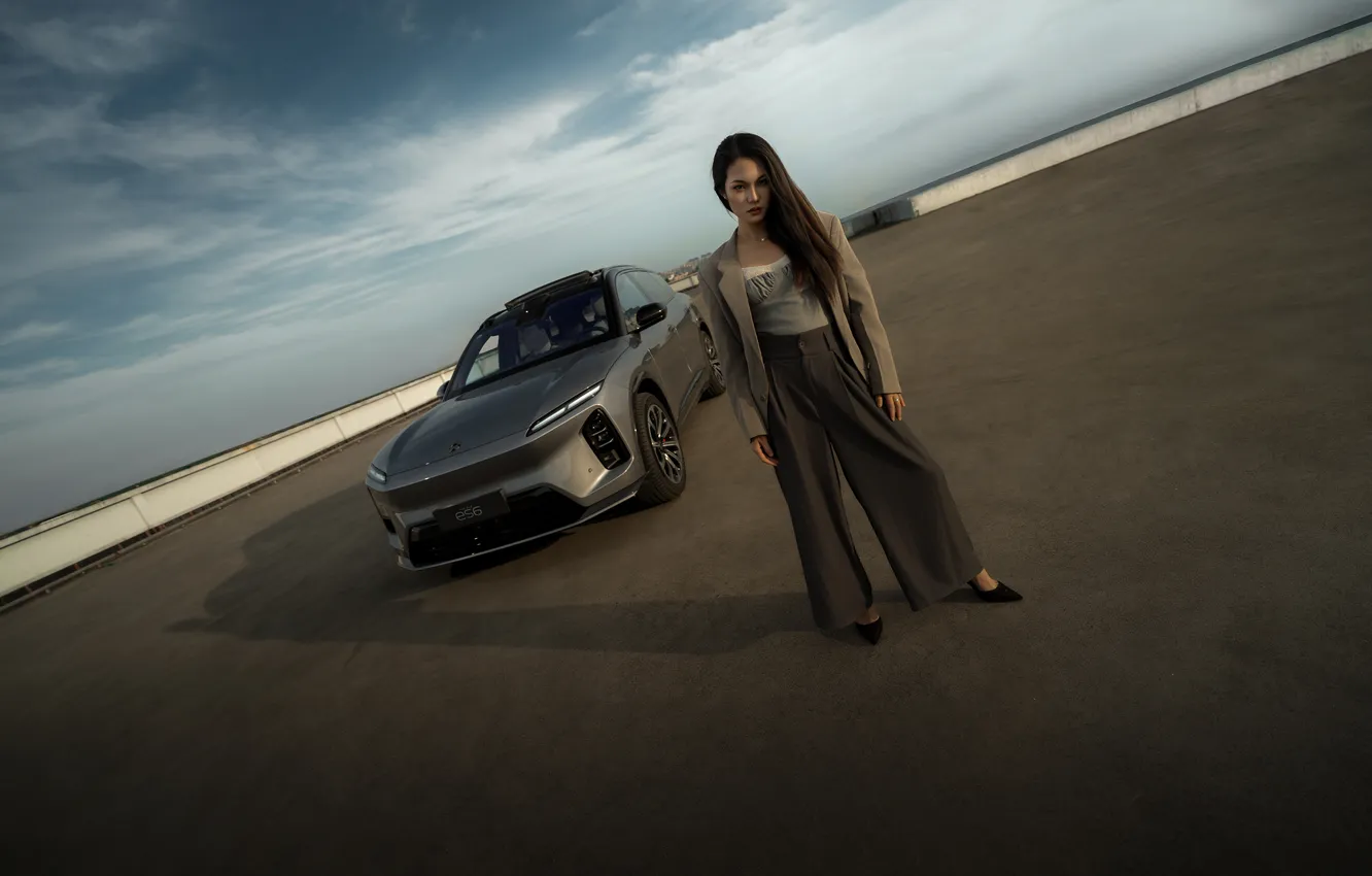 Wallpaper SUV, SUV, electric, NIO, model posing, 2025, NIO ES6 for ...