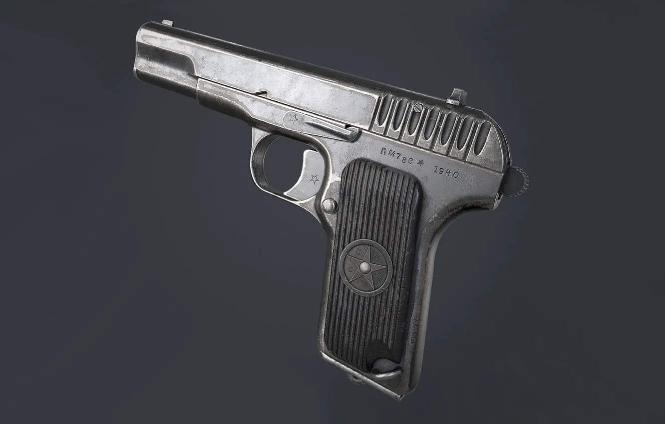 Wallpaper USSR, TT-33, Tula Tokarev, Fedor Tokarev, Self-loading Tokarev pistol for mobile and ...