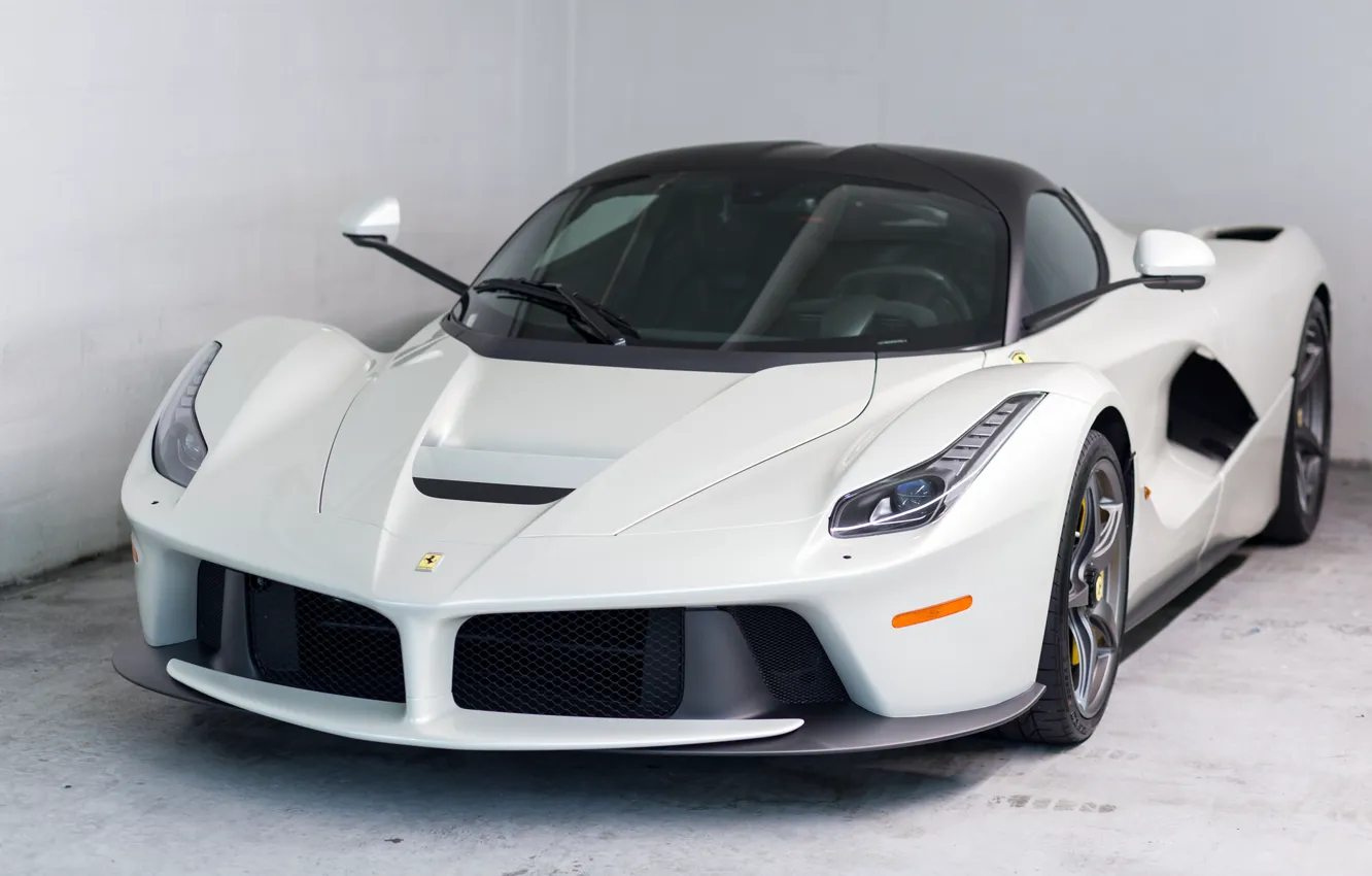 Wallpaper car, white, ferrari, super, laferrari for mobile and desktop ...