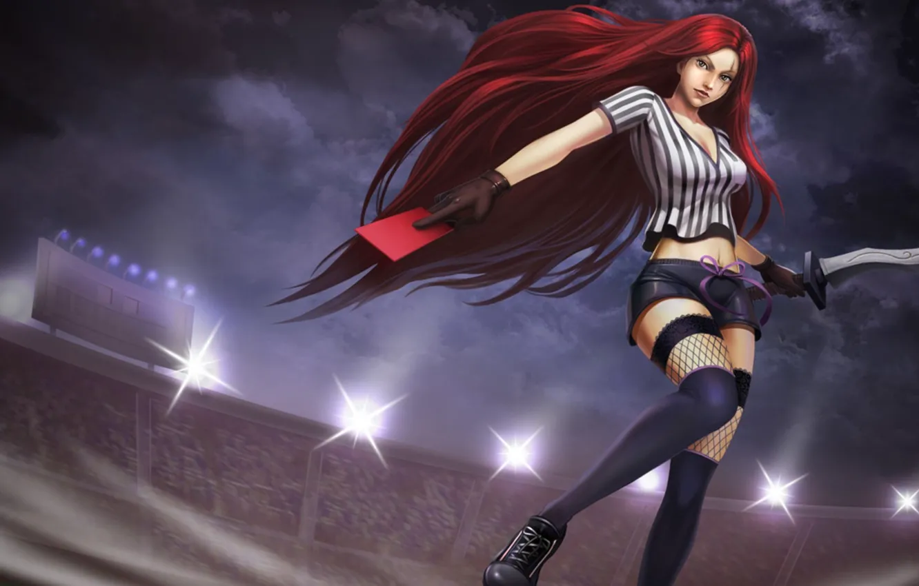 Wallpaper football, Football, League of Legends, Katarina, Catarina ...
