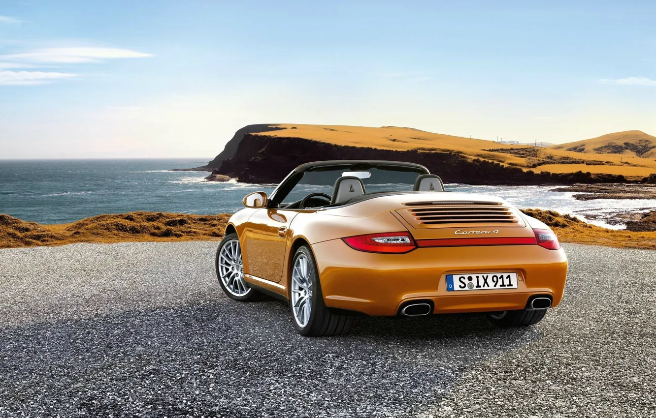 Wallpaper 911, Porsche, beach, cars for mobile and desktop, section ...