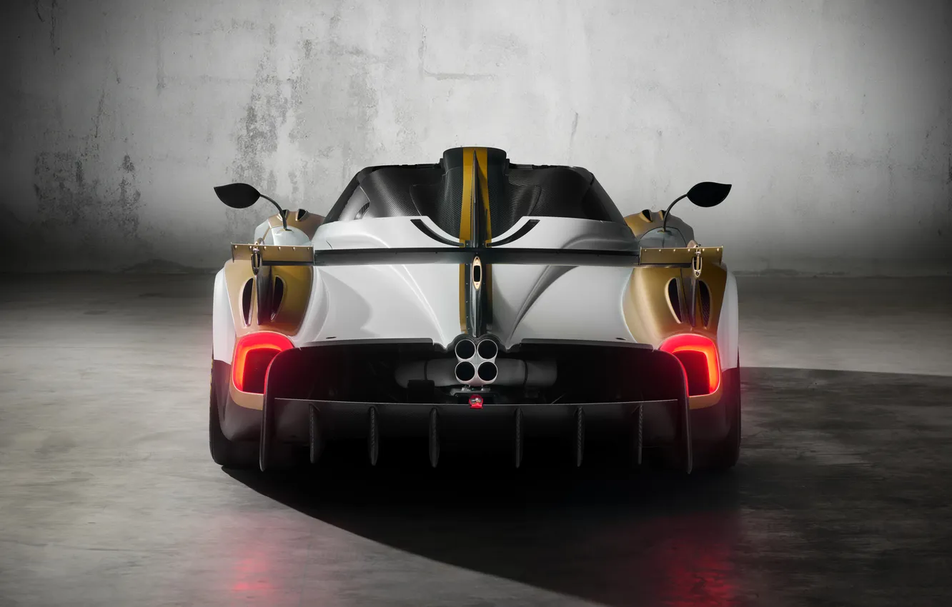 Wallpaper supercar, Pagani, rear view, hypercar, Supercar, To huayr ...