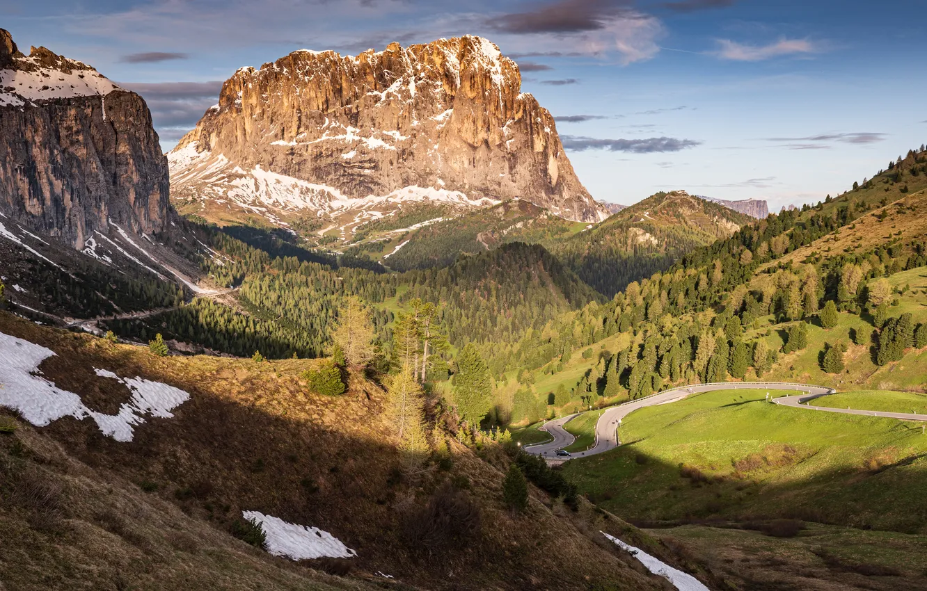 Wallpaper summer, forest, mountains for mobile and desktop, section ...