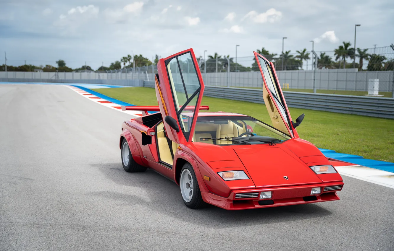 Wallpaper Lamborghini, classic, Countach, Lambo doors, LP5000 S ...
