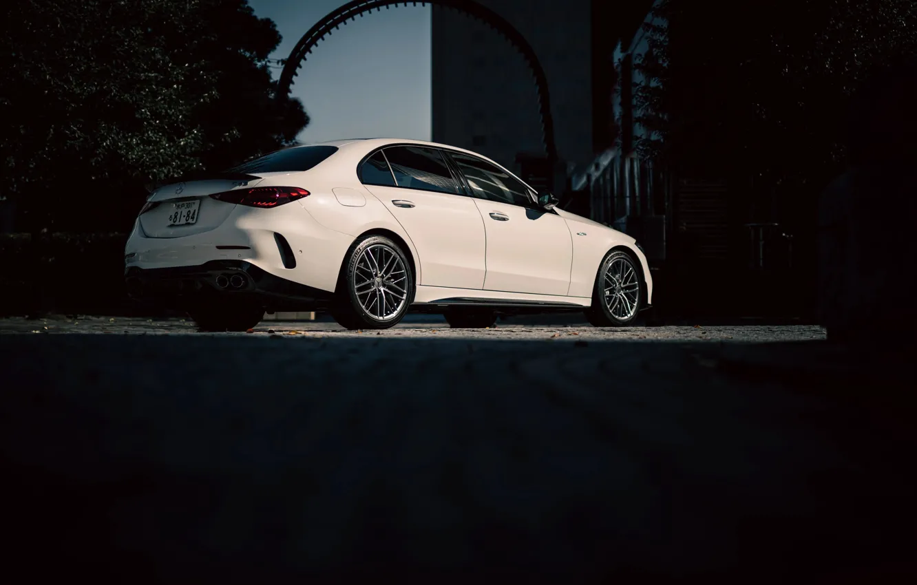 Wallpaper Mercedes, AMG, rear view, Mercedes-AMG C 43 4MATIC images for ...