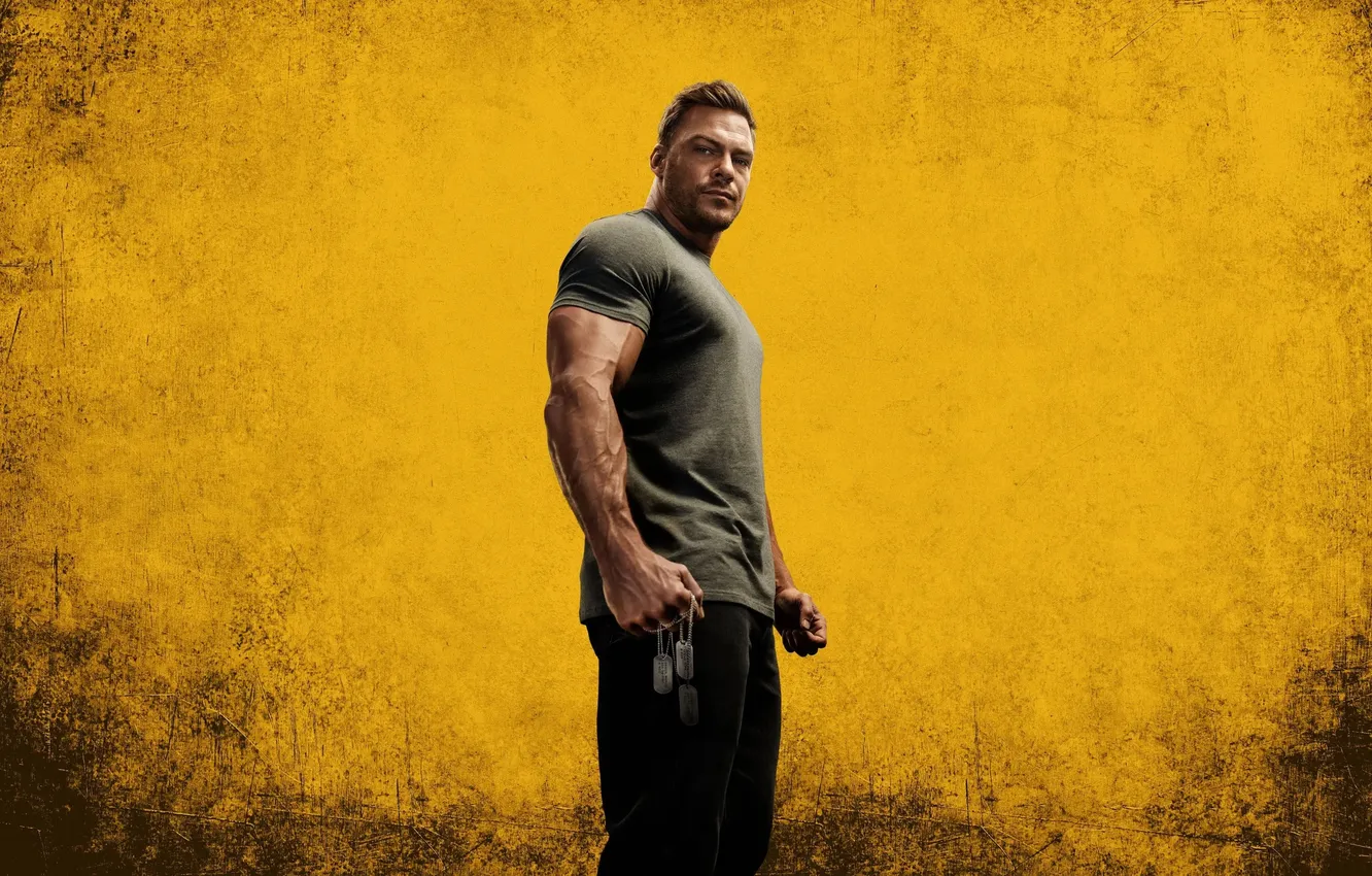 Wallpaper pose, figure, the series, muscles, Jack Reacher, Alan ...