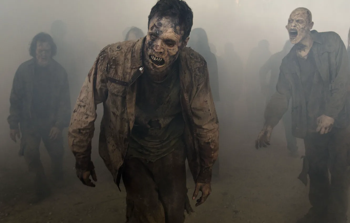 Wallpaper wallpaper, zombie, dead, death, mist, The Walking Dead, TWD ...