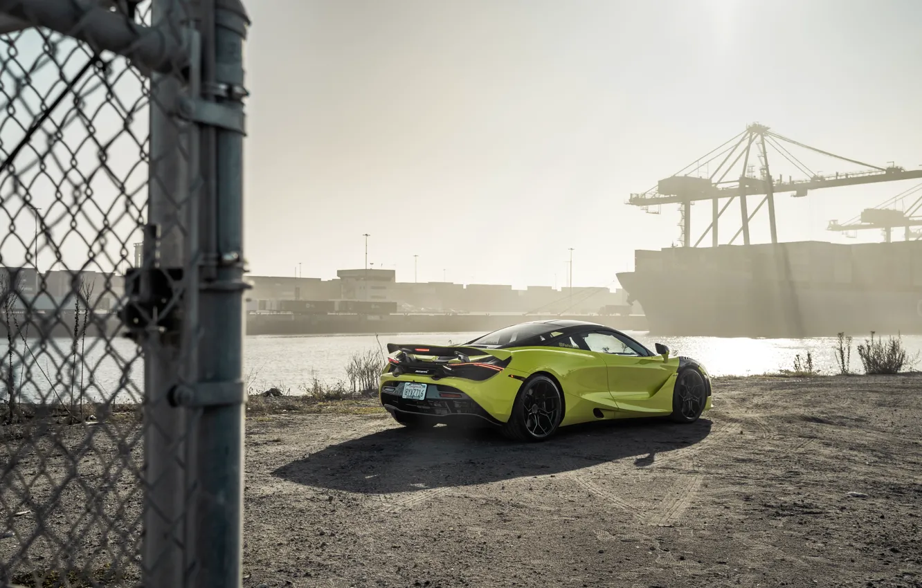 Wallpaper McLaren, rear view, 720s images for desktop, section ...