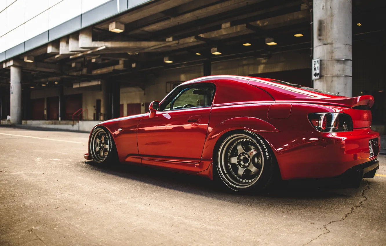 Wallpaper red, honda, tuning, s2000 images for desktop, section honda ...