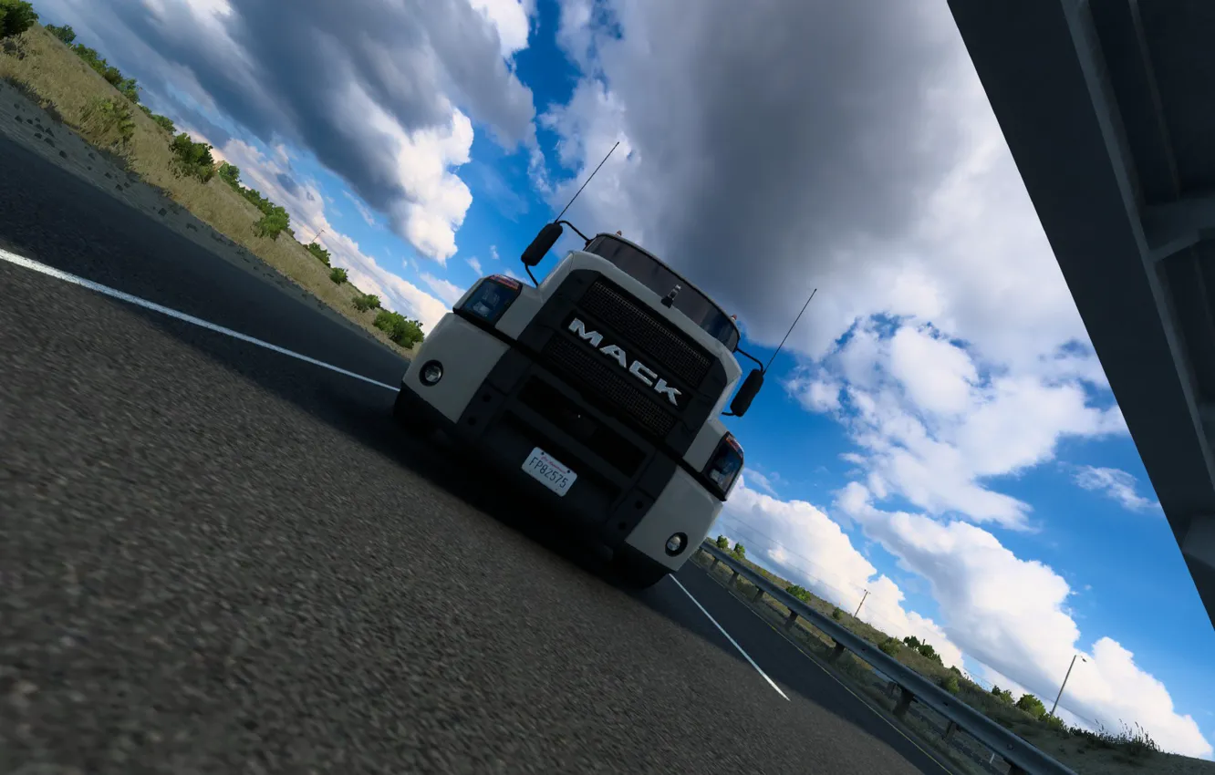 Wallpaper Rig, truck, mack, ATS, American Truck Simulator for mobile ...
