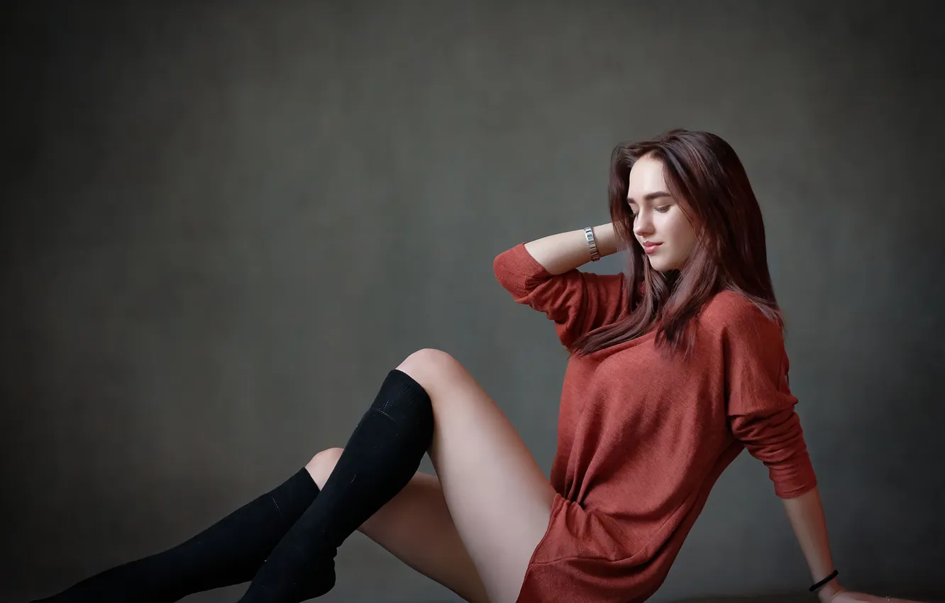 Wallpaper pose, feet, model, Anna, Ilya * Filimoshin, Photographer Ilya ...