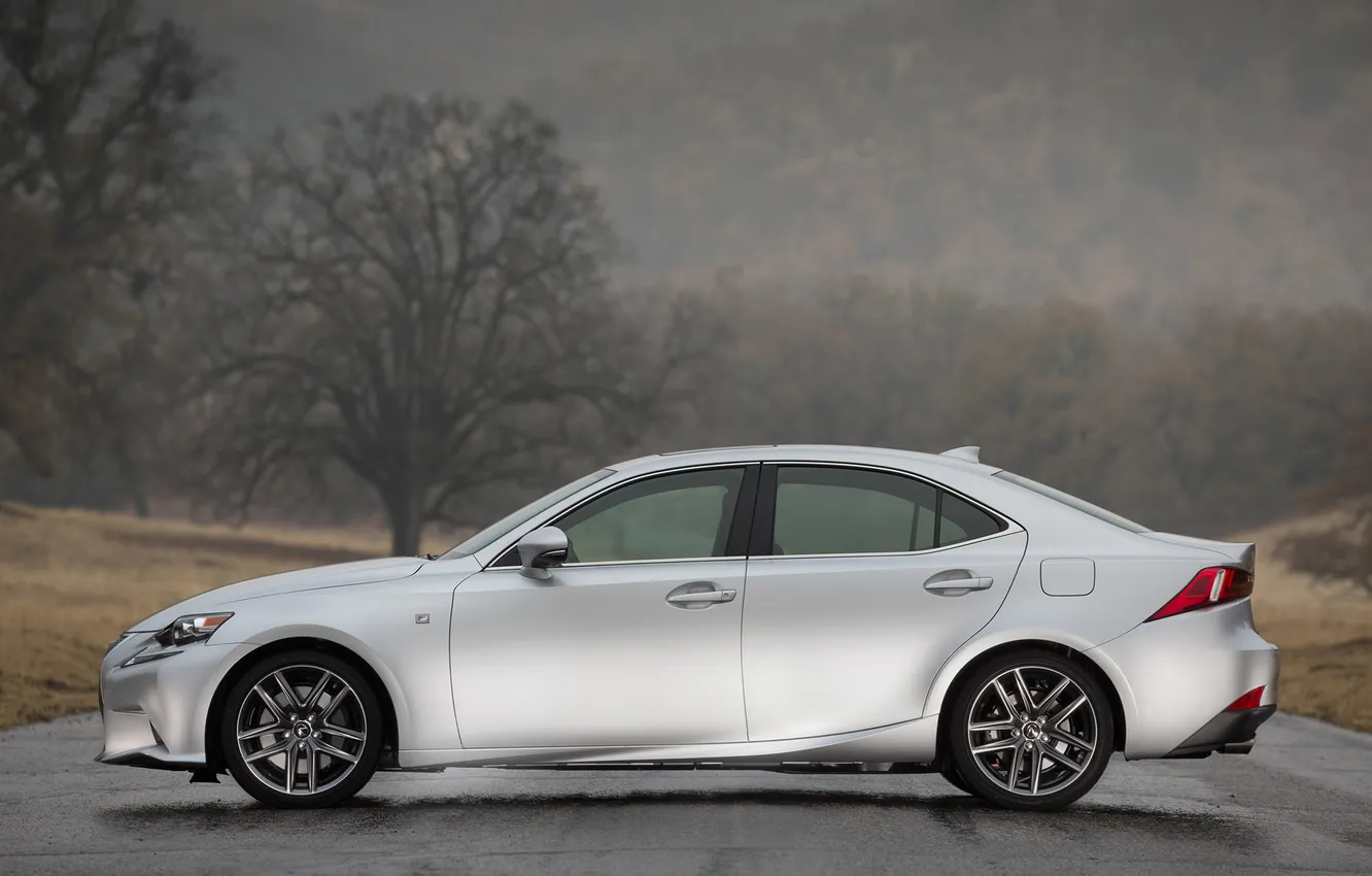 Wallpaper Wallpaper, Lexus, silver, side view, IS 350, F-Sport, EDAW ...