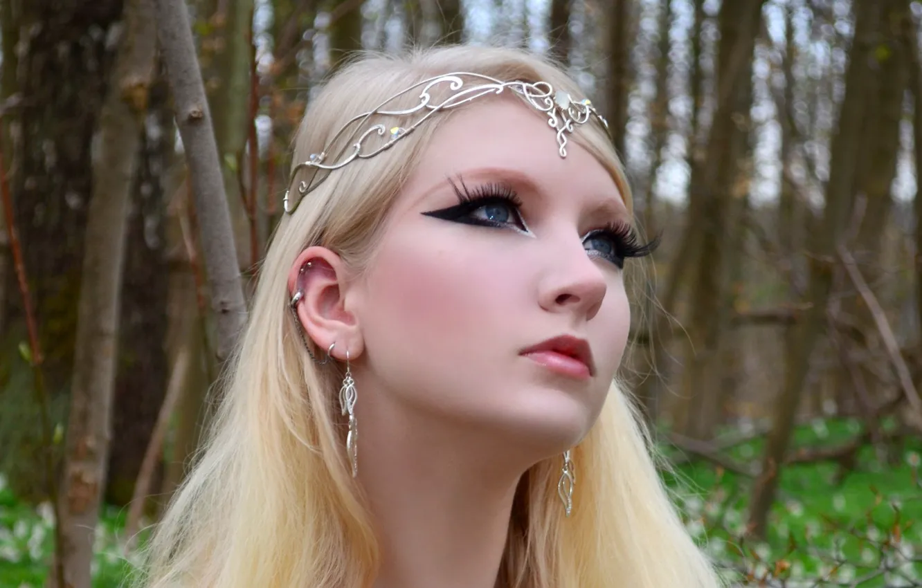 Wallpaper nature, look, blonde, Maria Amanda, fairy tale for mobile and ...