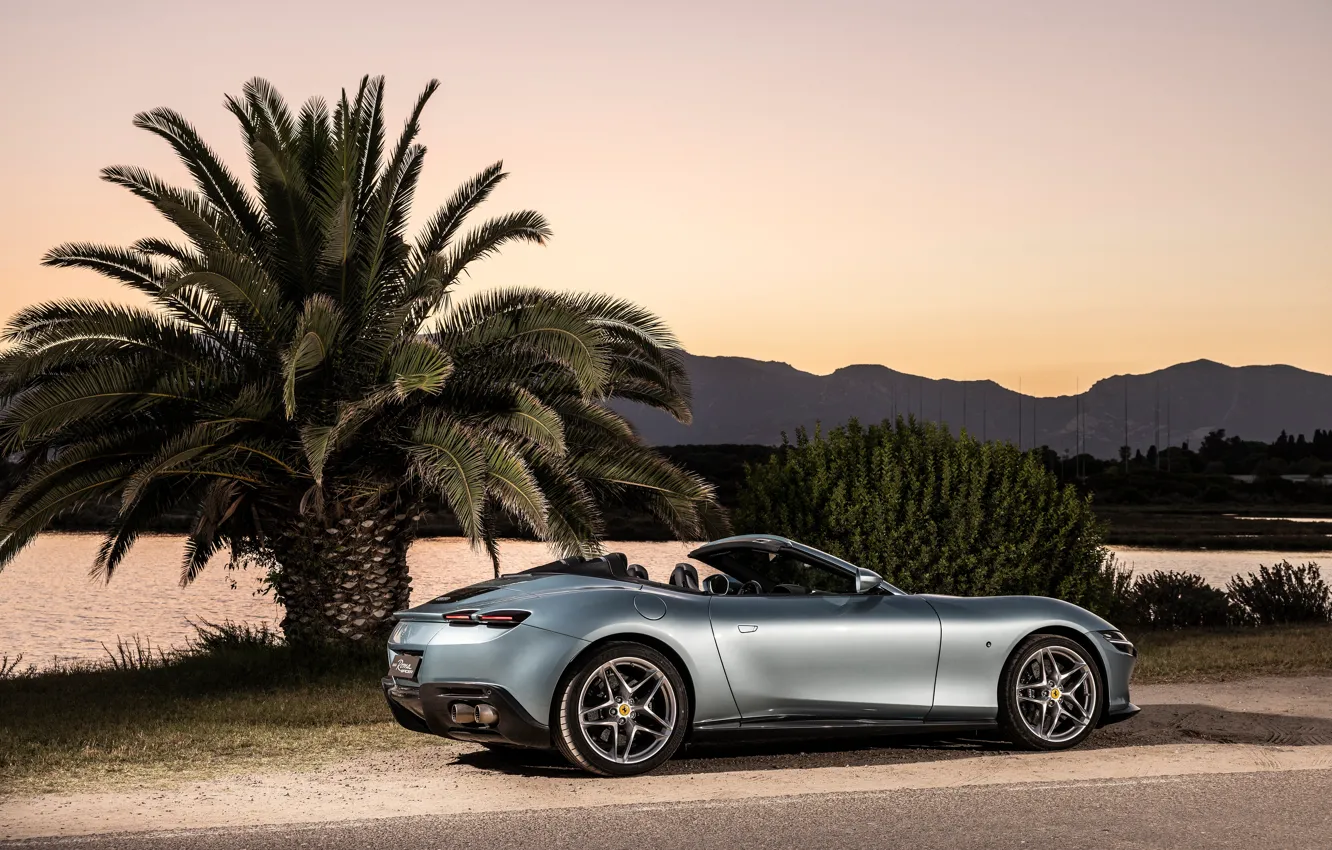 Wallpaper Ferrari, sports car, Roma, Ferrari Roma Spider for mobile and ...